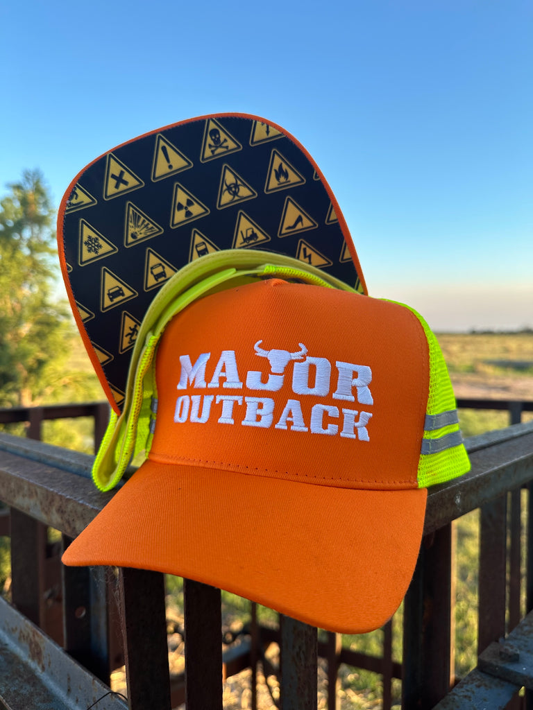 Hi-Vis Trucker Cap – Major Outback